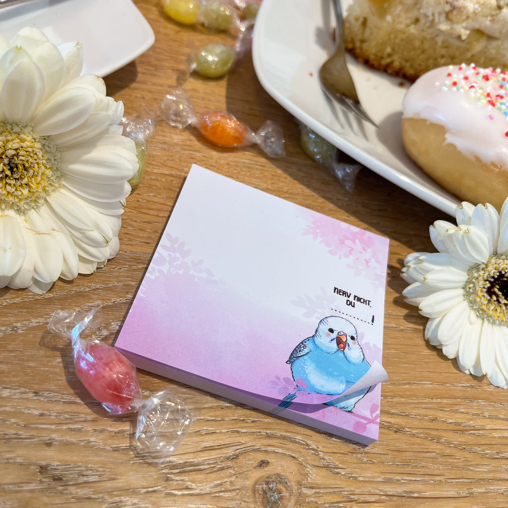 Sticky Notes (3er-Set) - Bente Birds - Fresh But Still Grumpy – bentsy.shop
